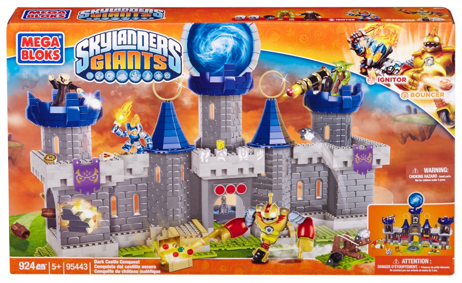 Mega Bloks Skylanders Dark Castle Conquest on Amazon- 60% Savings ...