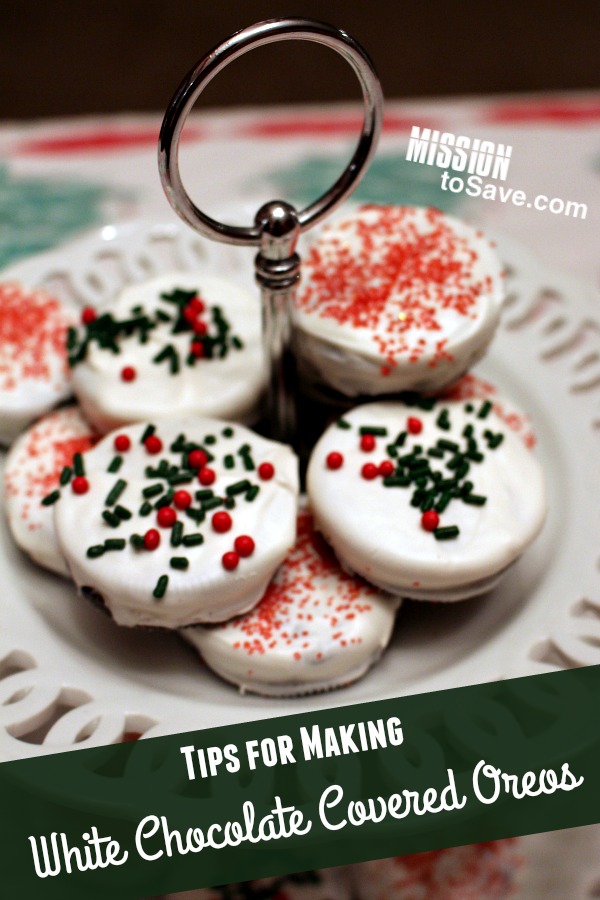 White Chocolate Covered Oreos Recipe - Mission: to Save